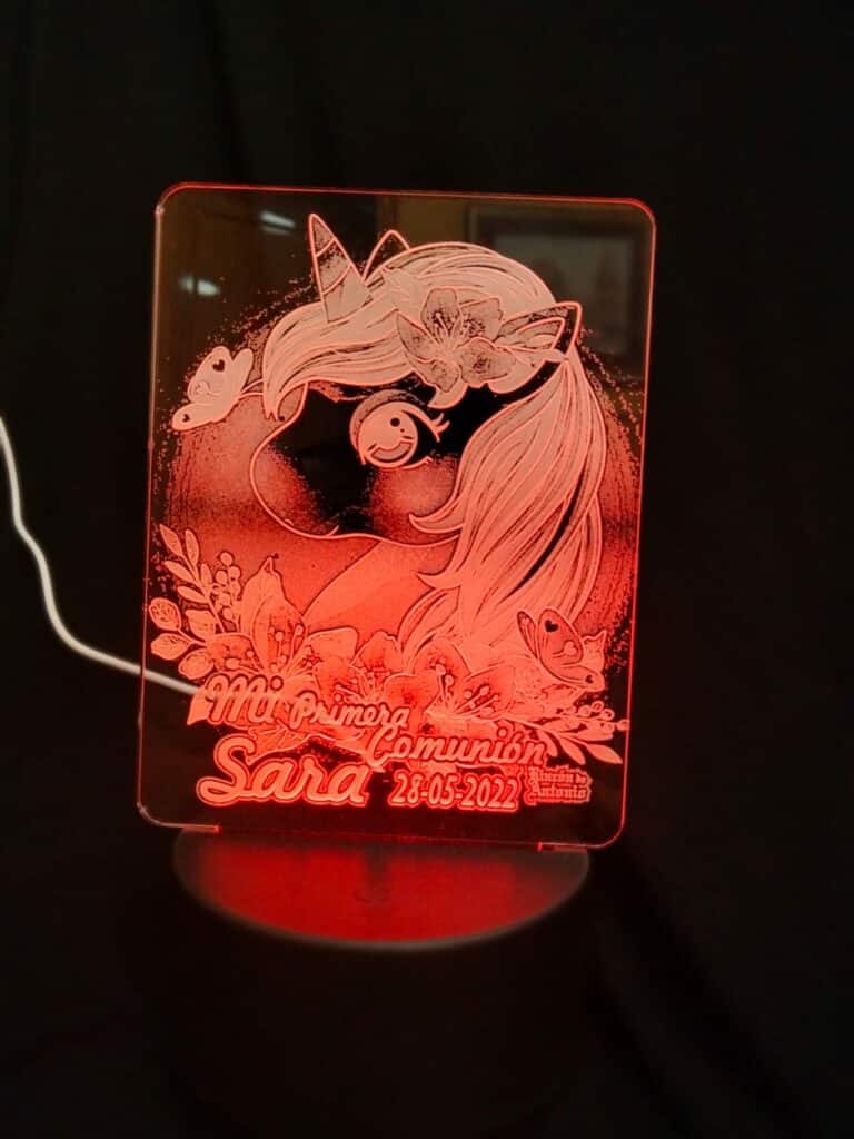 Lámpara Led Personalizada - ROTULNEON